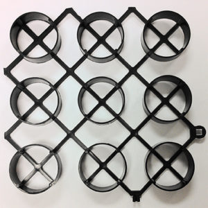 Invisible Structures Grasspave2 - Fireplace Stone & Patio